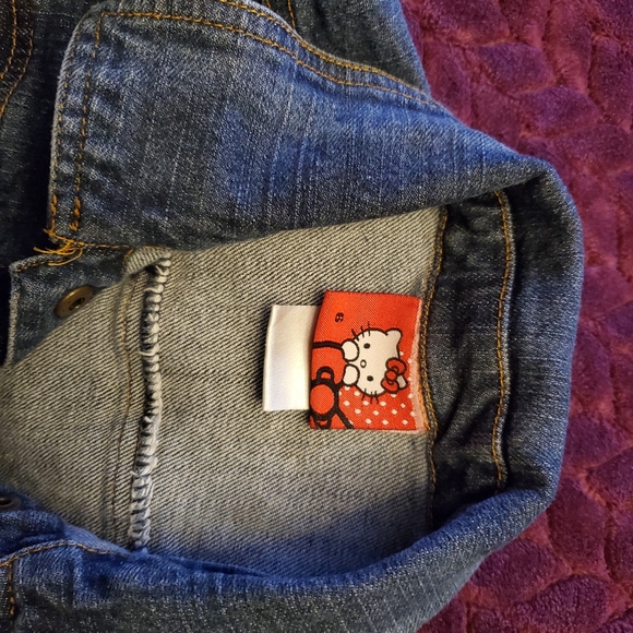 Sanrio | Jackets & Coats | Hello Kitty Denim Jacket | Poshmark